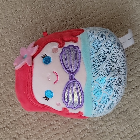 Squishmallows | Toys | Disney Little Mermaid Ariel Squishmallow 6 ...